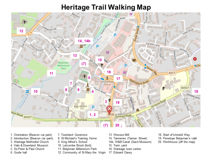 Wantage & Abingdon - Wantage History Trail