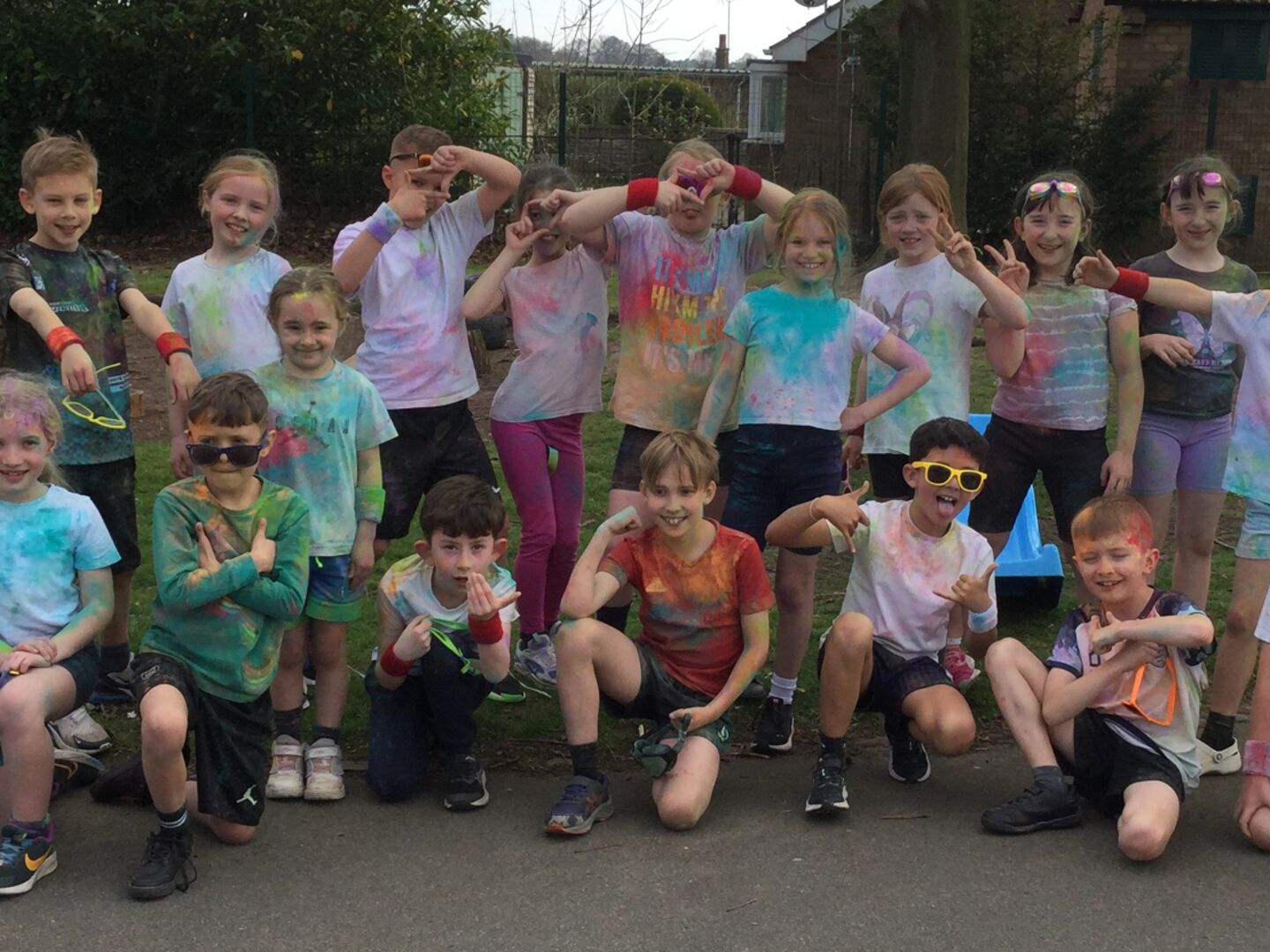 Audlem St James | Y4 Colour Run 2025
