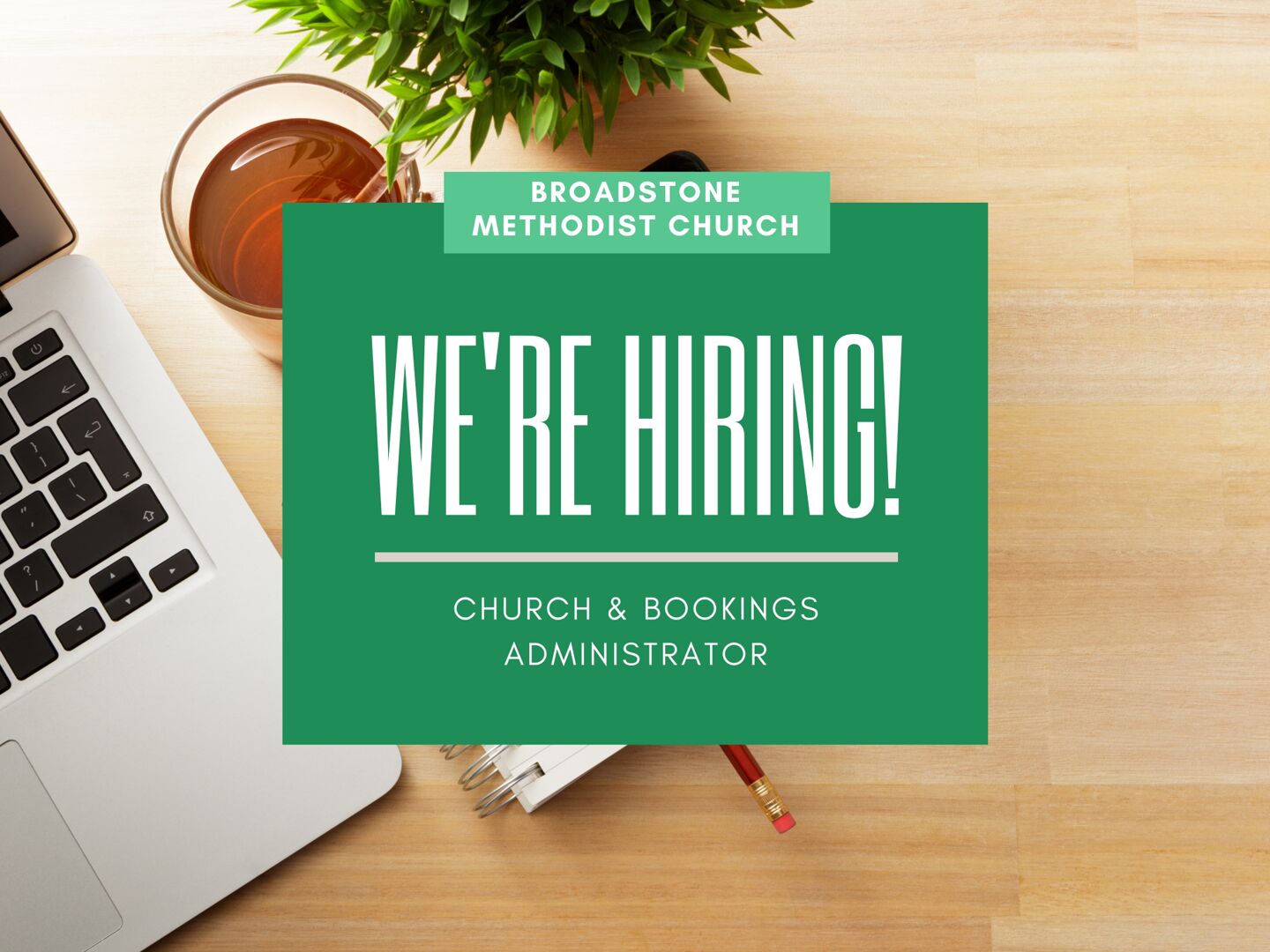 Poole Bay | Vacancy for Church Bookings Administrator