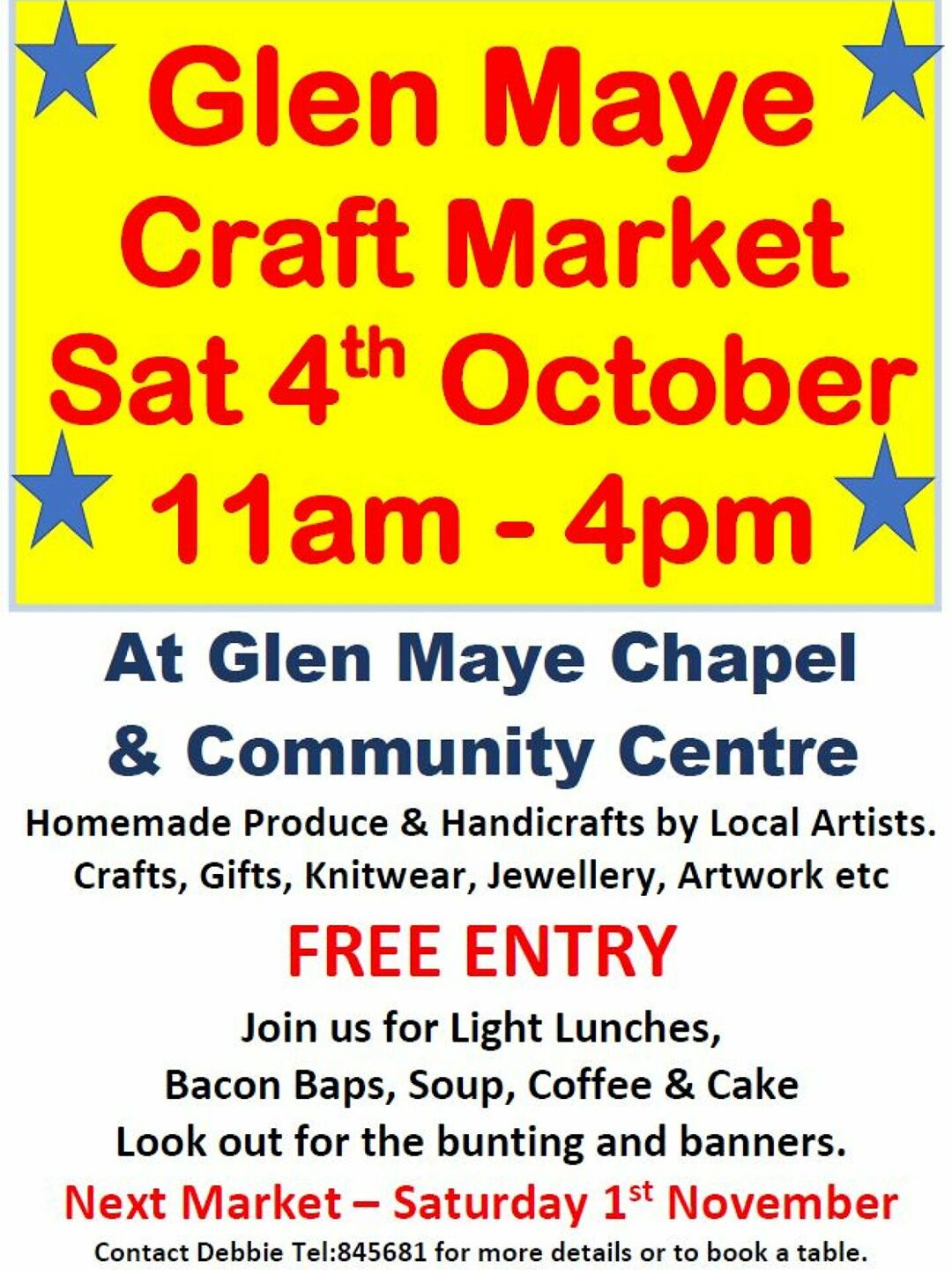 Methodist Isle of Man | Craft Market at Glen Maye